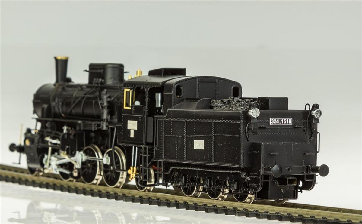 Memoba - Produktdetail Limitbahn lb10324 Gysev Dampflok 324.1518 ...