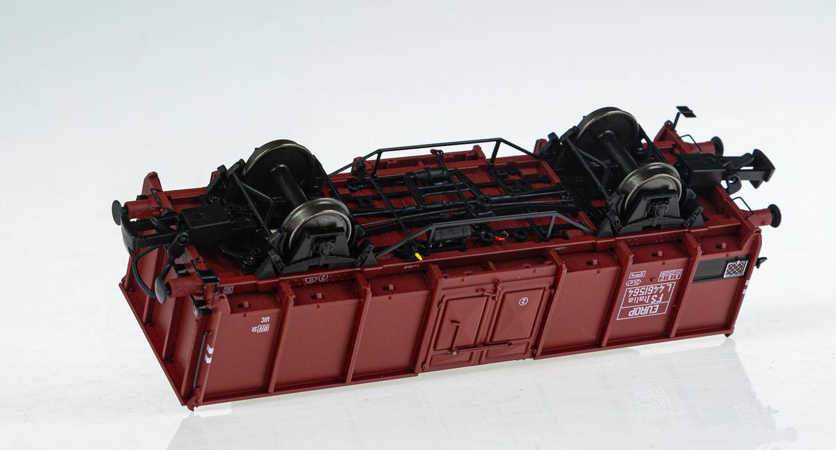 Memoba - Produktdetail Exact Train EX23903 DB offener Güterwagen Omm55 Europ, Epoche III