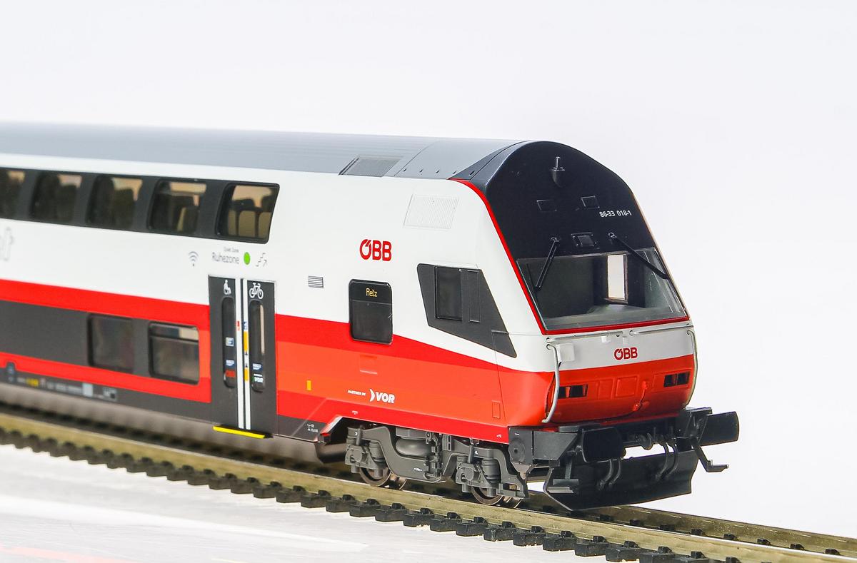 Memoba - Produktdetail JC ja76800RO ÖBB 3-teilig Doppelstockwagenset ...