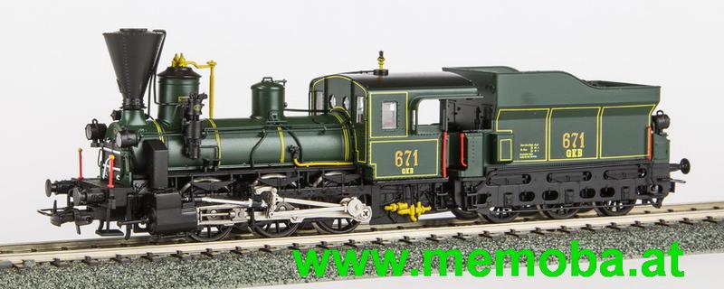 Memoba - Produktdetail Liliput li1319691 GKB Dampflok 671 Sound