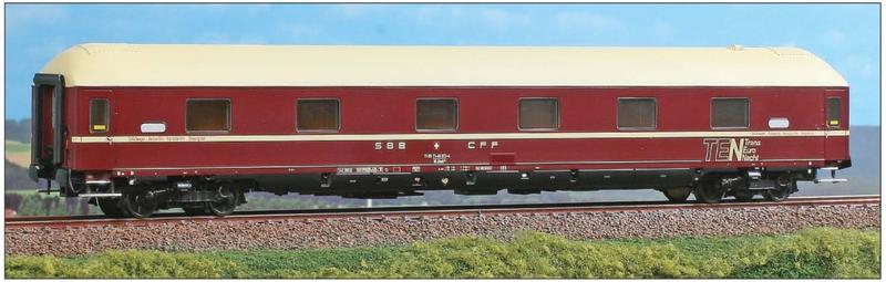 Memoba - Produktdetail ACME am52384 SBB Schlafwagen Typ WLABmh 174, TEN ...