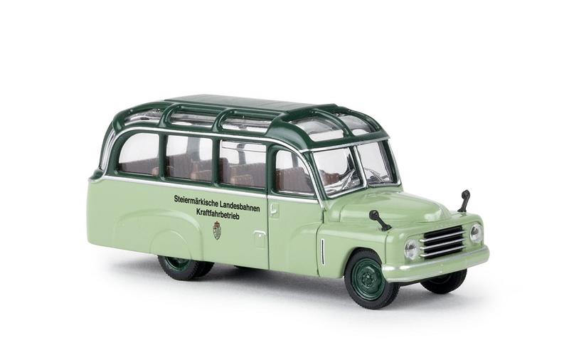 Memoba - Produktdetail Brekina be58187 Hanomag L28 Lohner-Bus "StLB"