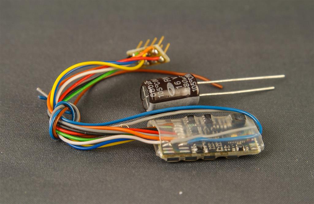 Memoba - Produktdetail Zimo MX633R Lokdecoder, 8-polig